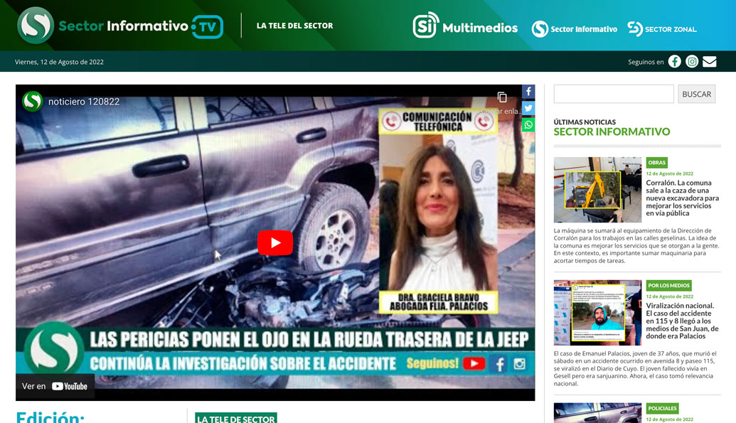 Noticias | ¡Llegó el noticiero de Sector Informativo! Esto pasó hoy ...