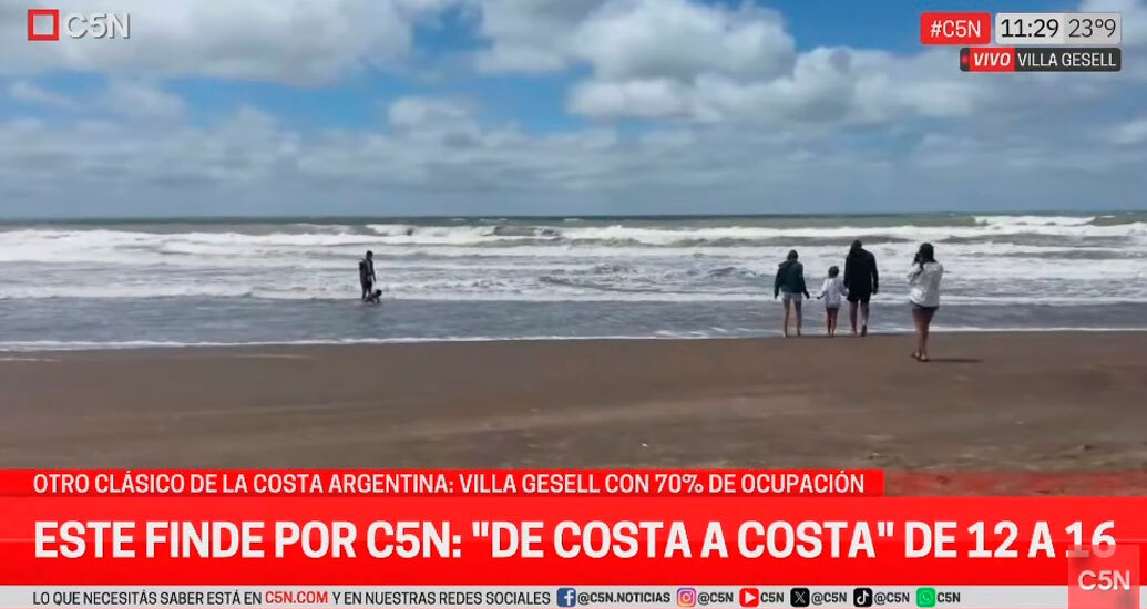 Noticias | Un móvil de C5N cubrió una jornada geselina y el Gobierno vuelve a apostar al canal K ...